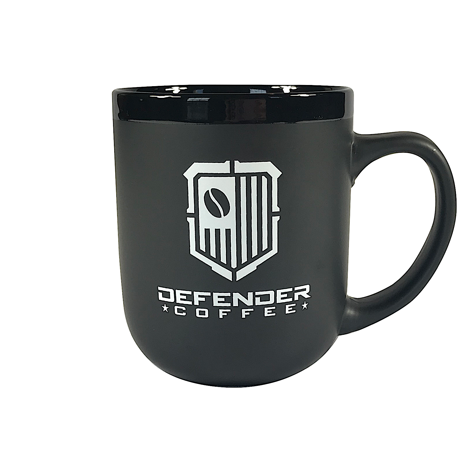 DEFENDER LOGO MATTE MUG