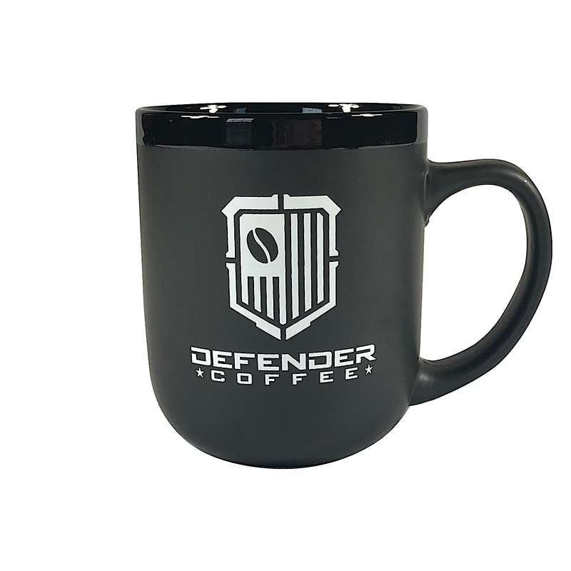 DEFENDER LOGO MATTE MUG